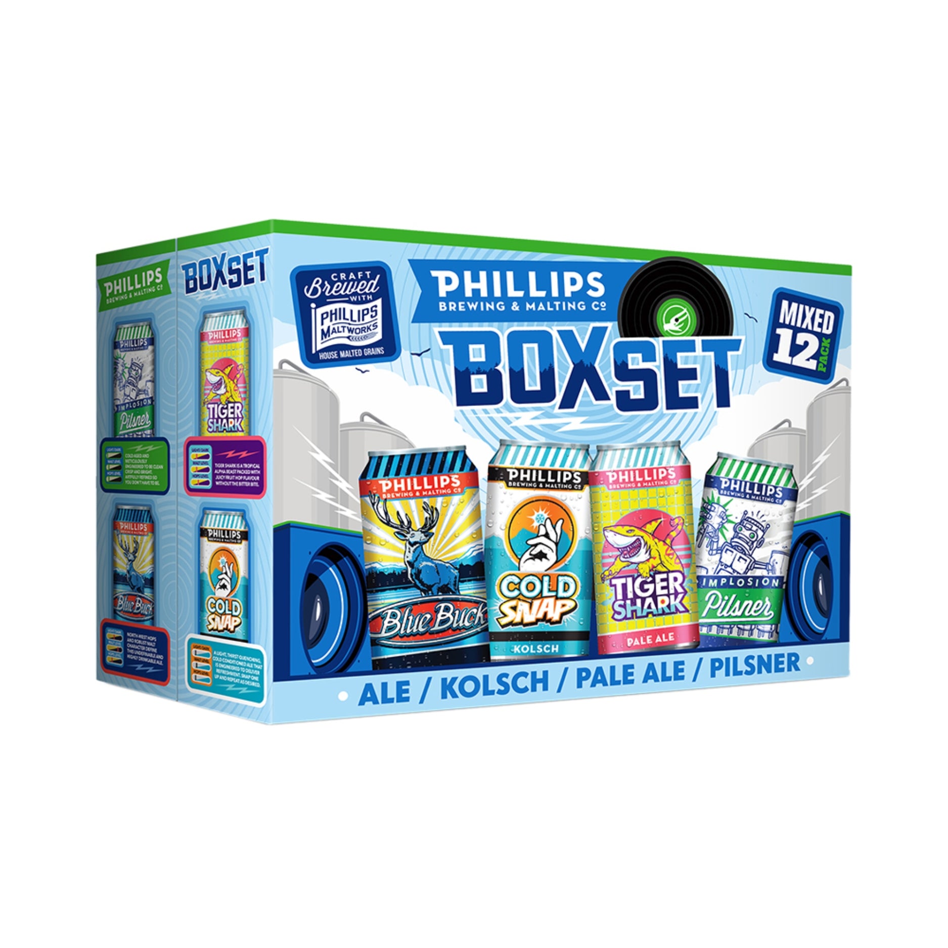 Phillips Box Set Mixed Pack Cans – Canadian Liquor Store