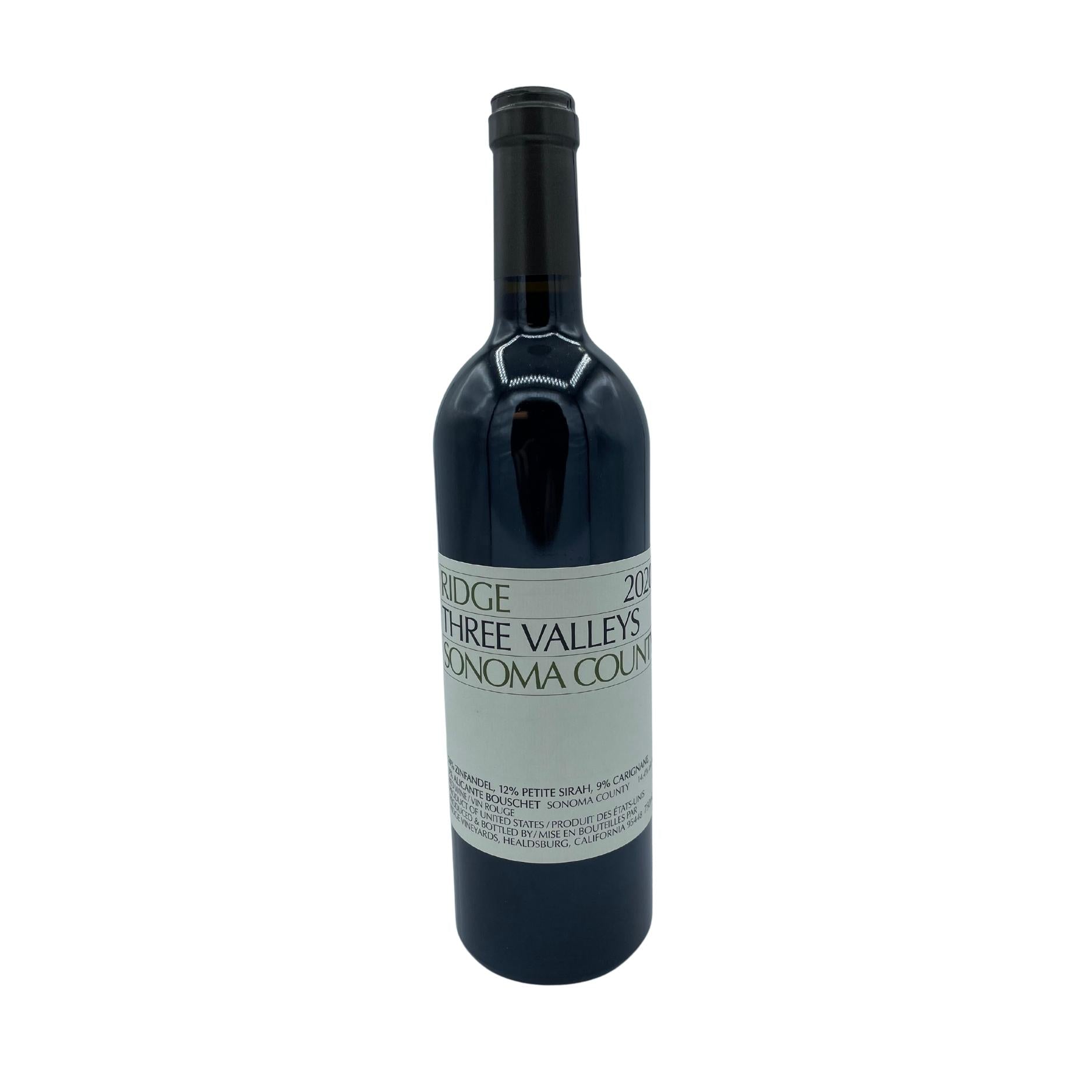 Ridge Zinfandel Three Valleys – Canadian Liquor Store