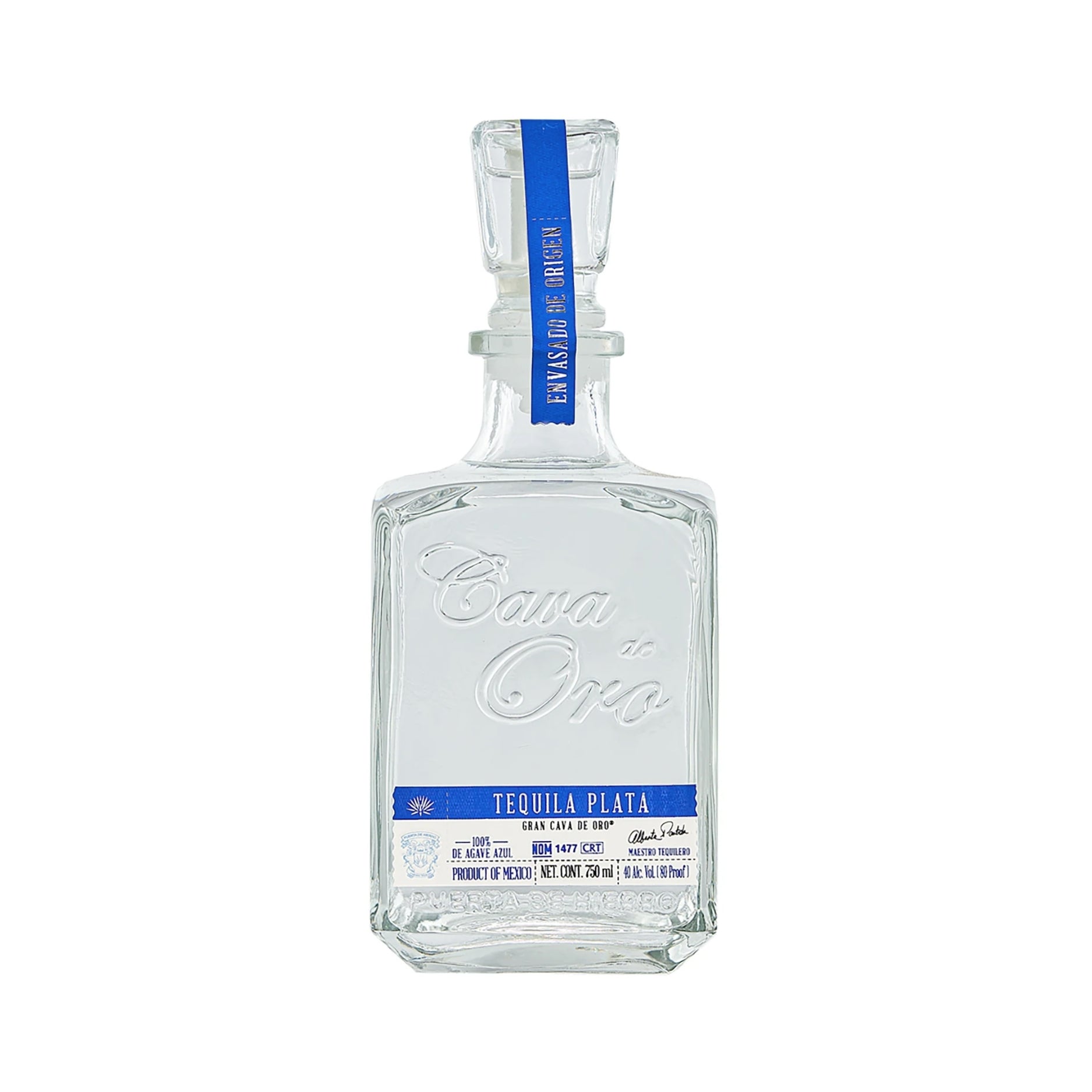 Cava De Oro Tequila Plata (case of 6) – Canadian Liquor Store