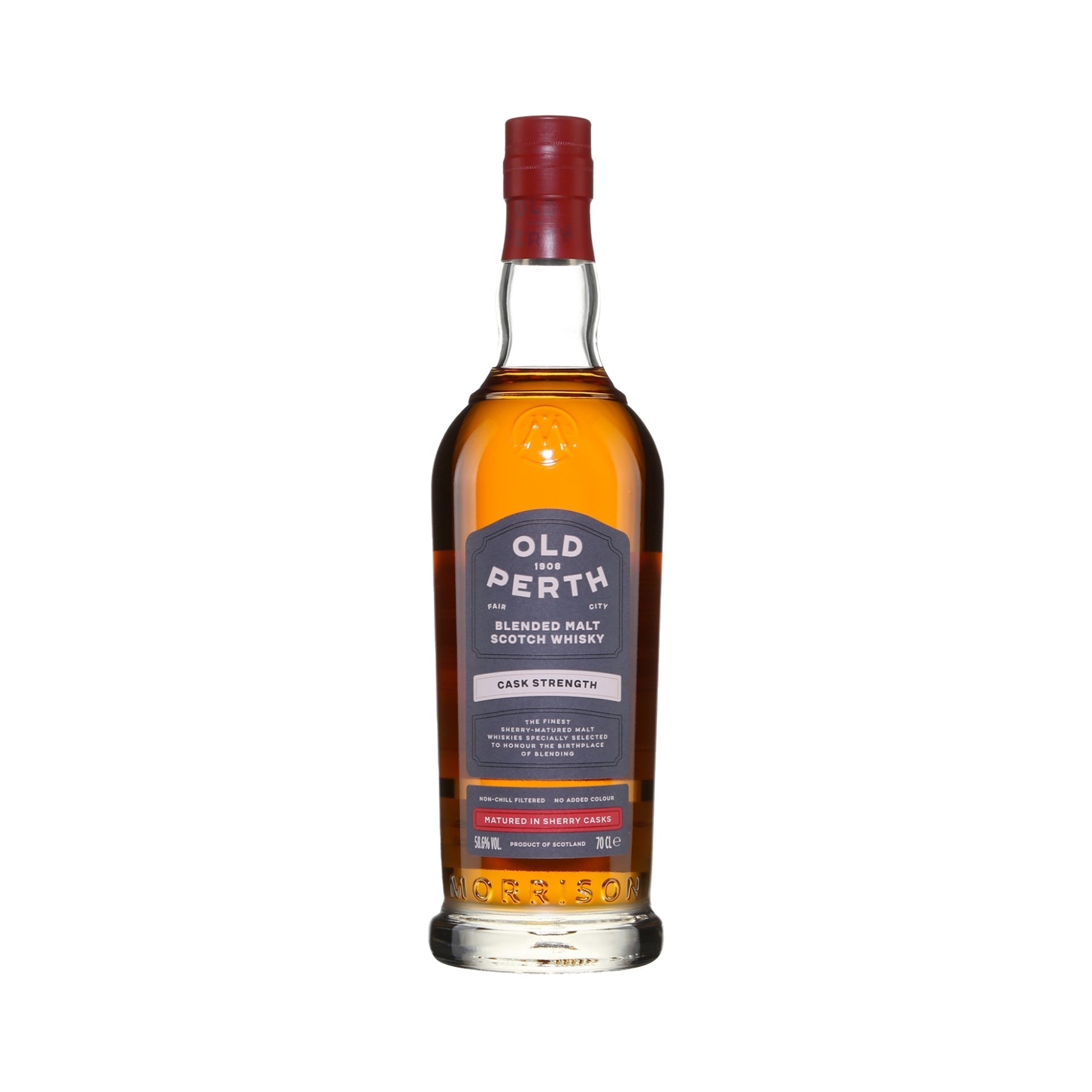 Old Perth Cask Strength Blended Malt Scotch Whisky (case of 6 ...