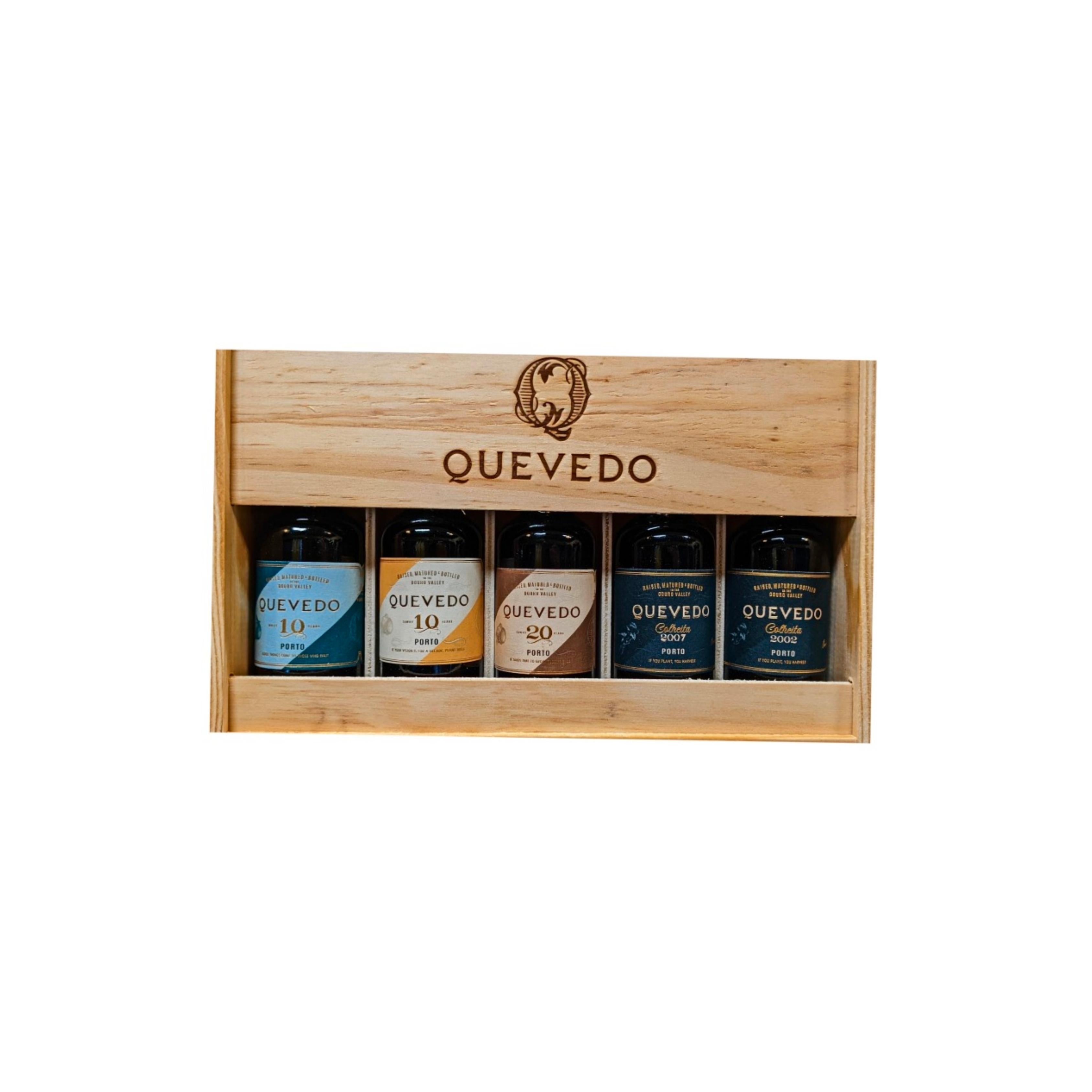 Quevedo Mini Port Gift Pack (Wood) – Canadian Liquor Store